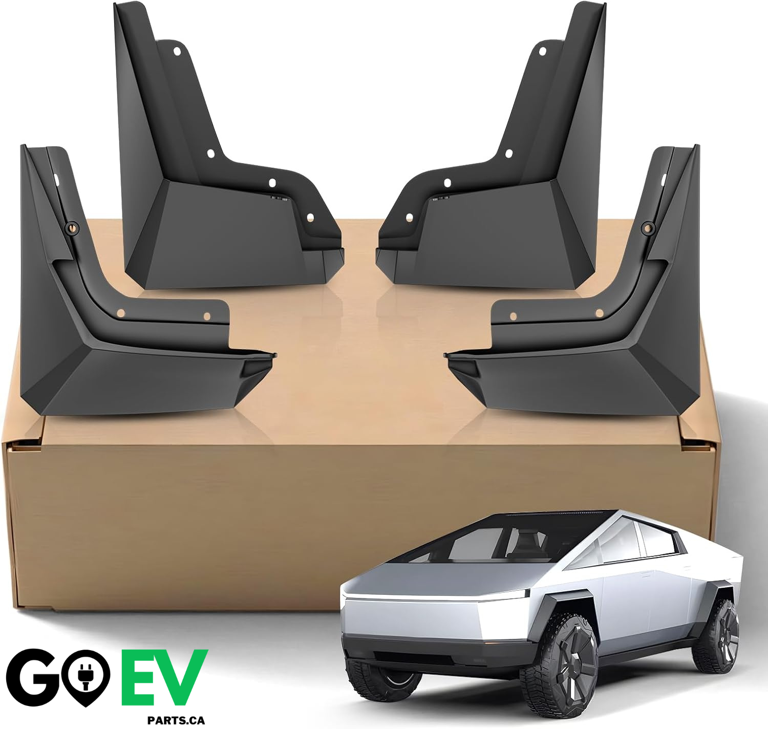 Tesla Cybertruck: Heavy-Duty Mud Flaps – Custom Fit for Maximum ...