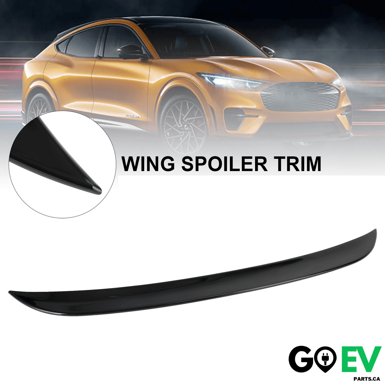 MUSTANG MACH-E: Roof Trunk Spoiler – GOEVPARTS