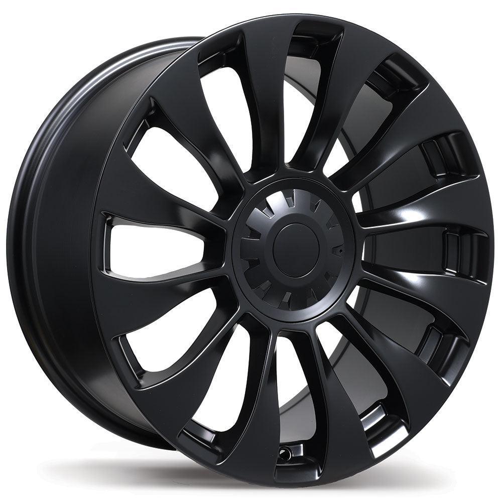 Replika R263 - Black - 20" x 9.5" – Precision Fit for Tesla Model Y ...