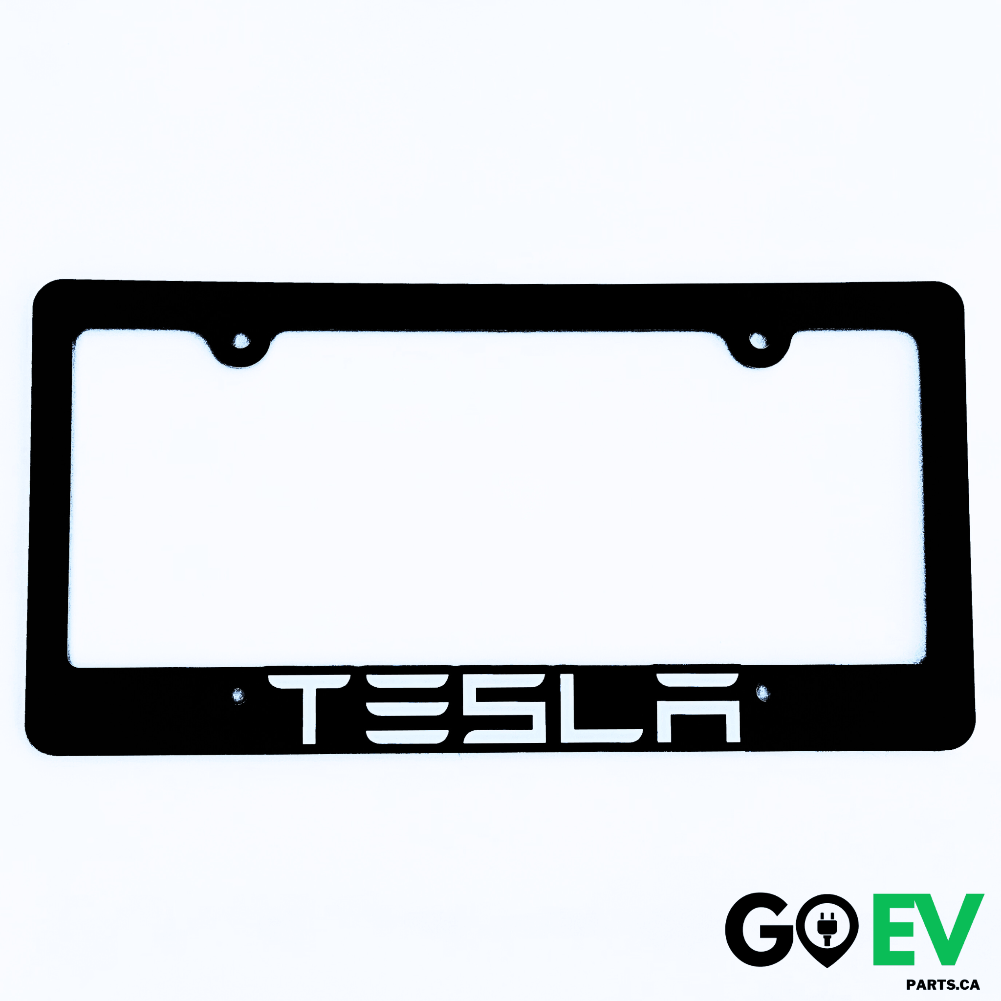 Tesla License Plate Frame – GOEVPARTS