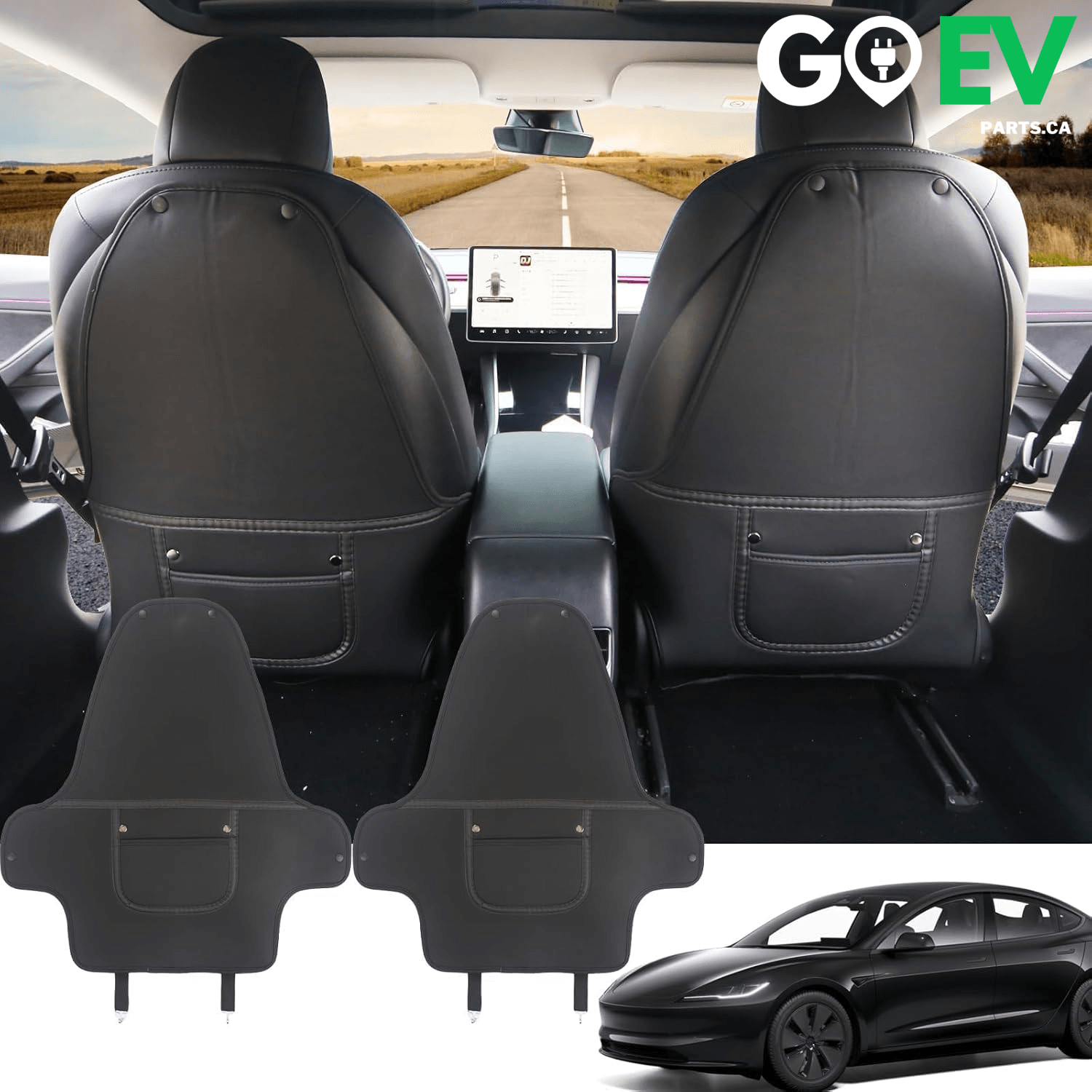 Tesla Model 3/Y Back Seat Protector – Half or Full Coverage Options ...
