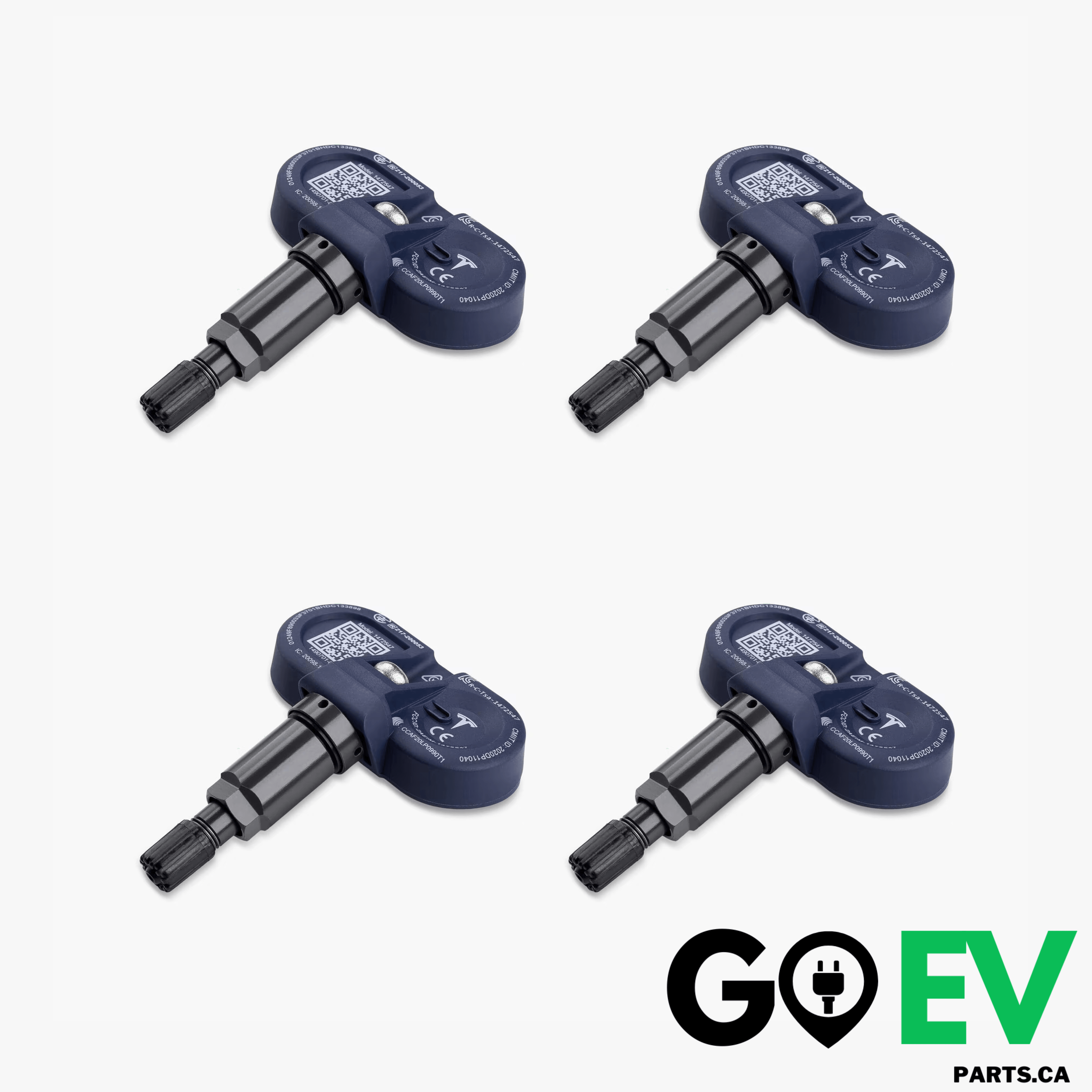 Tesla: OEM Tire Pressure Monitoring Sensors Bluetooth (TPMS) (4PCs ...